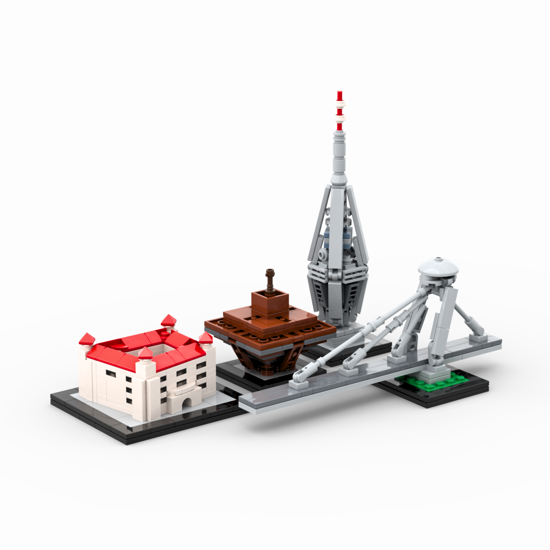 LEGO Bratislava Landmarks MOC Kit – BOBBY BRIX